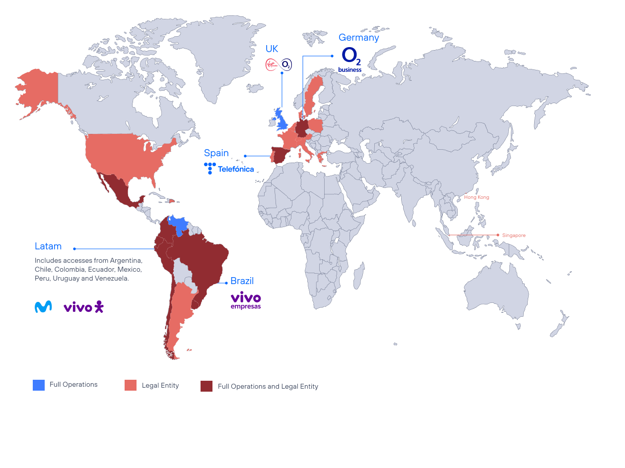 Geographies - Telefónica Global Solutions